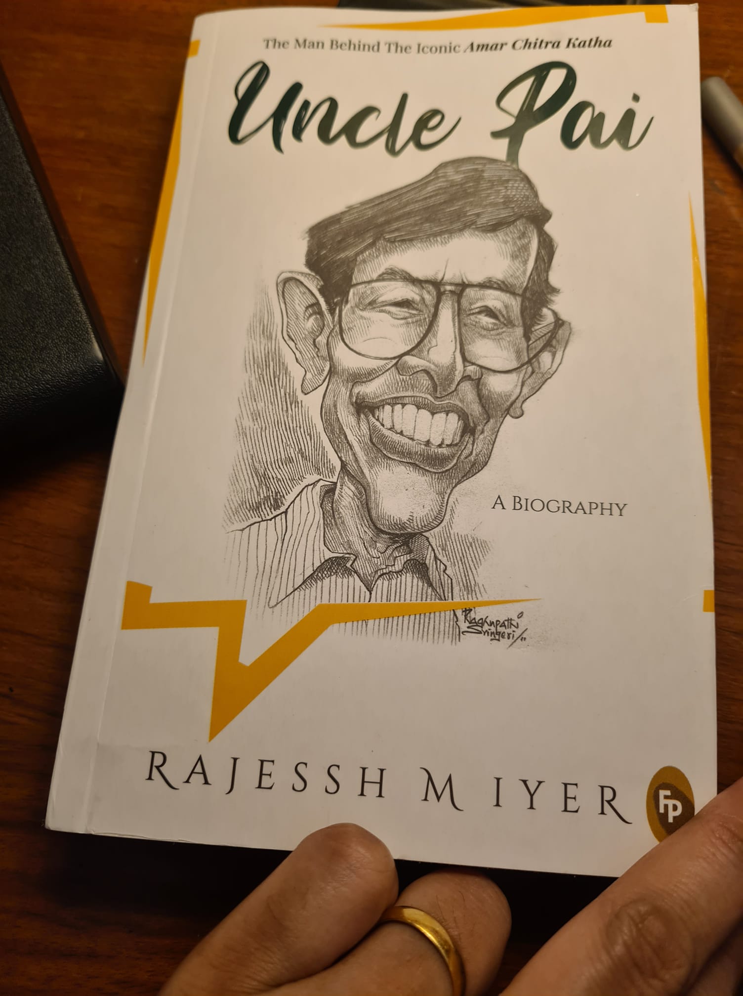 “Uncle Pai” by Rajessh M. Iyer | Jaya's blog